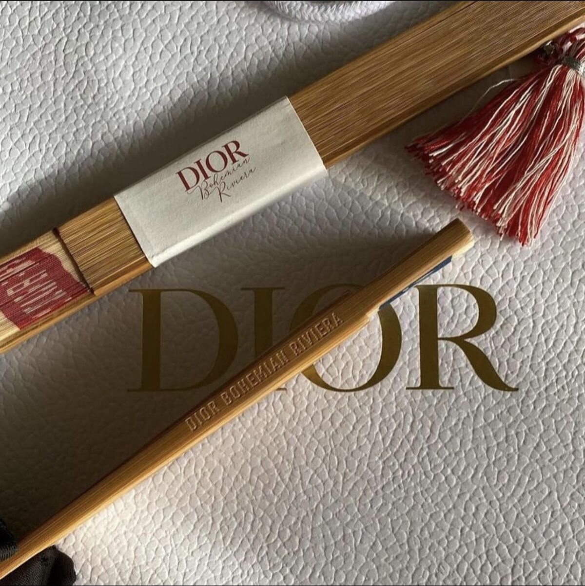 Dior Bohemian Riviera Folding Fan – framesnthingsph