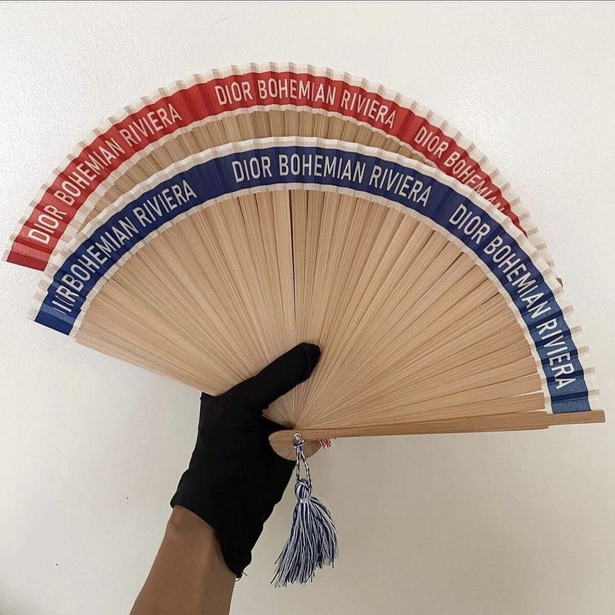 Dior Bohemian Riviera Folding Fan – framesnthingsph